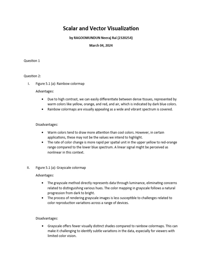 Scalar And Vector Visualization Pdf Color Computer Graphics 3647