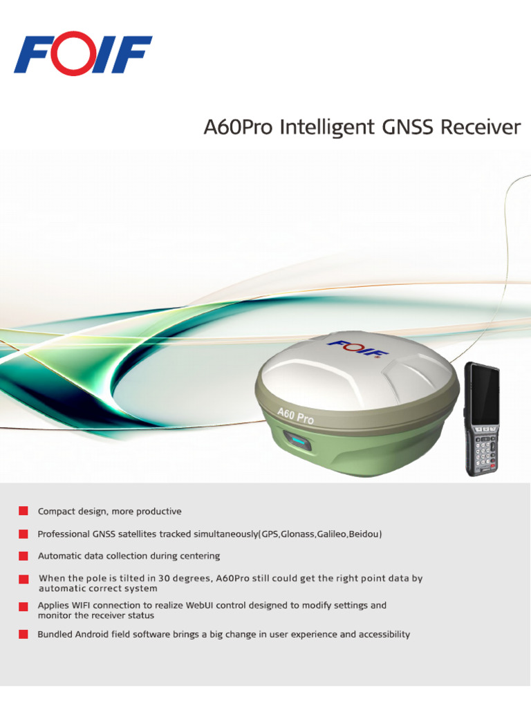 FOIF A60 Pro Brochure | PDF