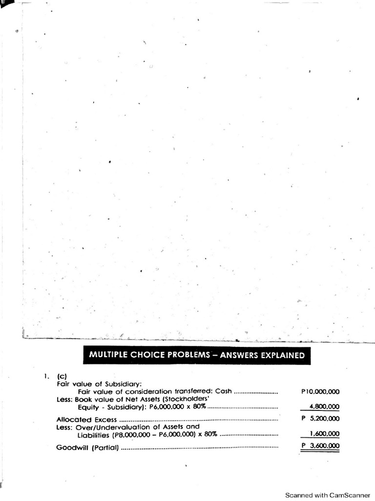 BusCom Dayag 2 MCQ 1 55 Answer Key | PDF