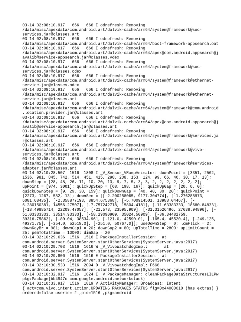 Log | PDF | Computers
