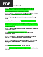 Balitaan Iskrip Sample Script For Newscasting in Filipino | PDF