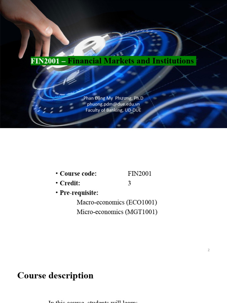 Lecture 0 - Introduction | PDF | Money | Private Sector