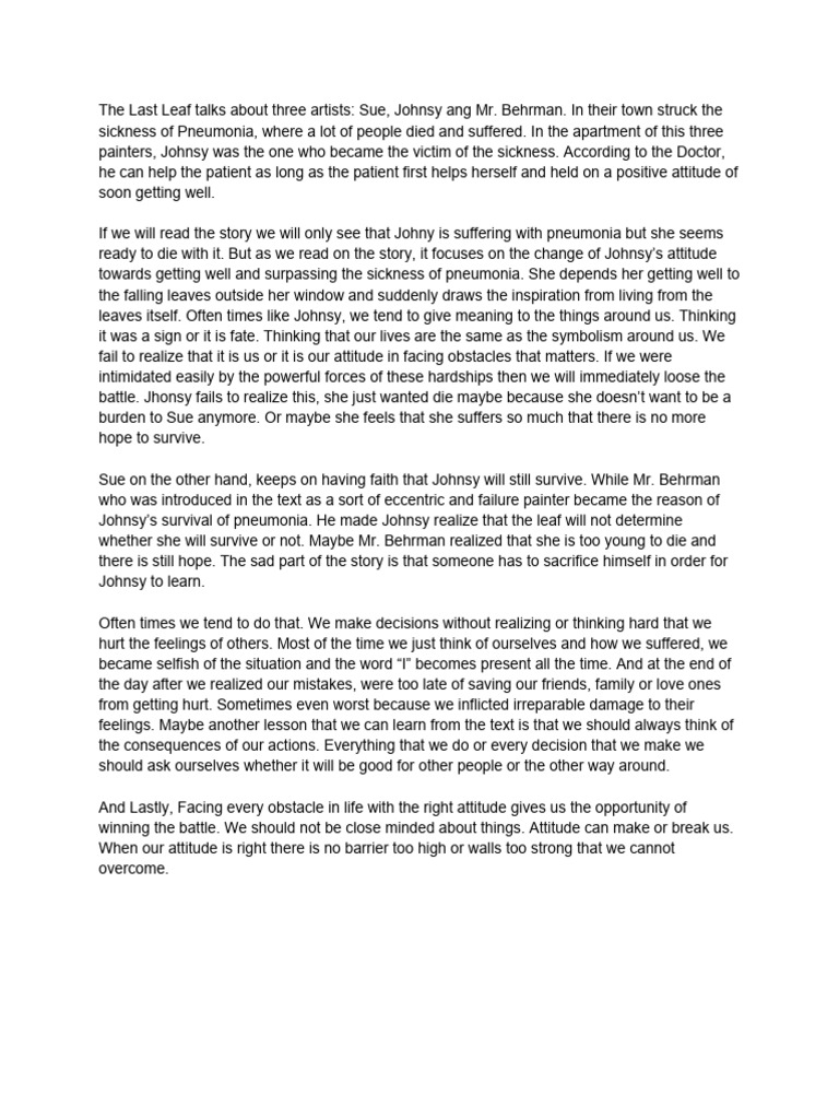 Reader-Response Examples | PDF | Sacrifice