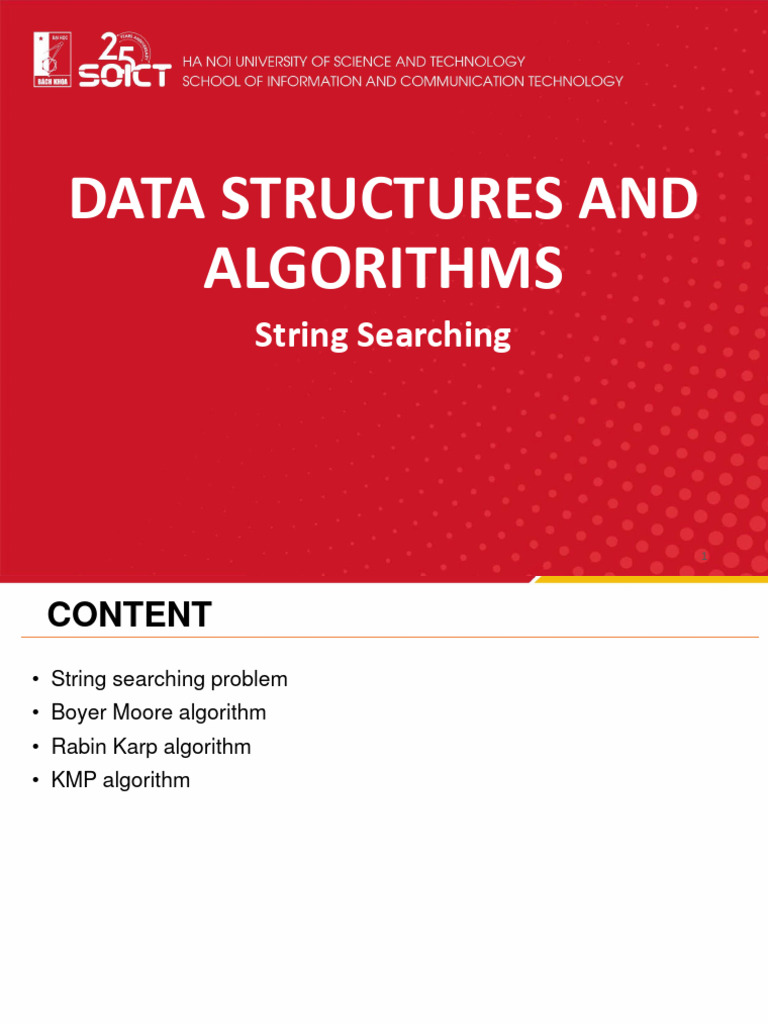 Chapter6 String Searching | PDF