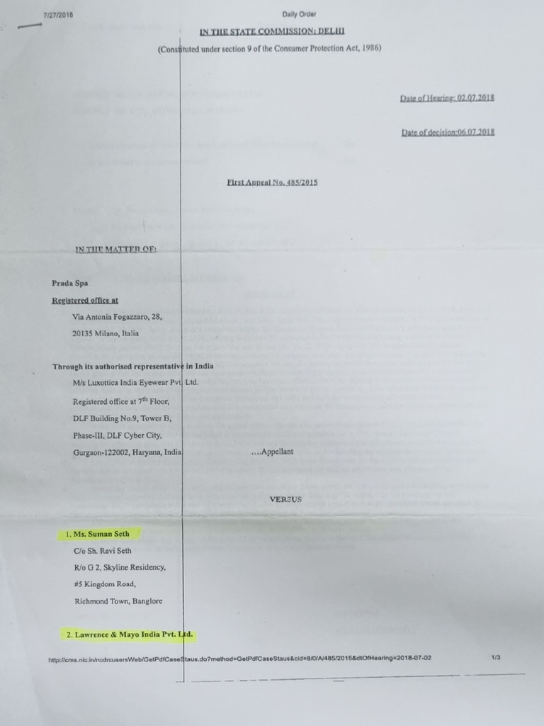 Court Judgement | PDF