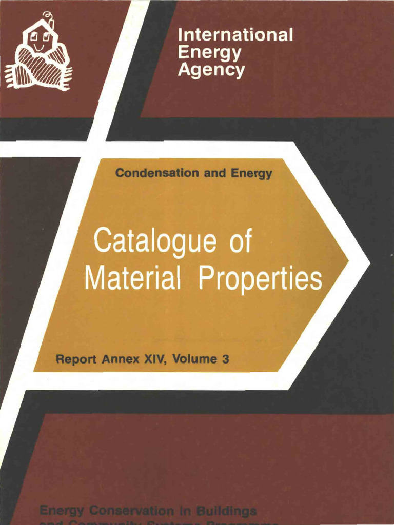 Annex 14 Material Properties | PDF | Humidity | International Energy Agency