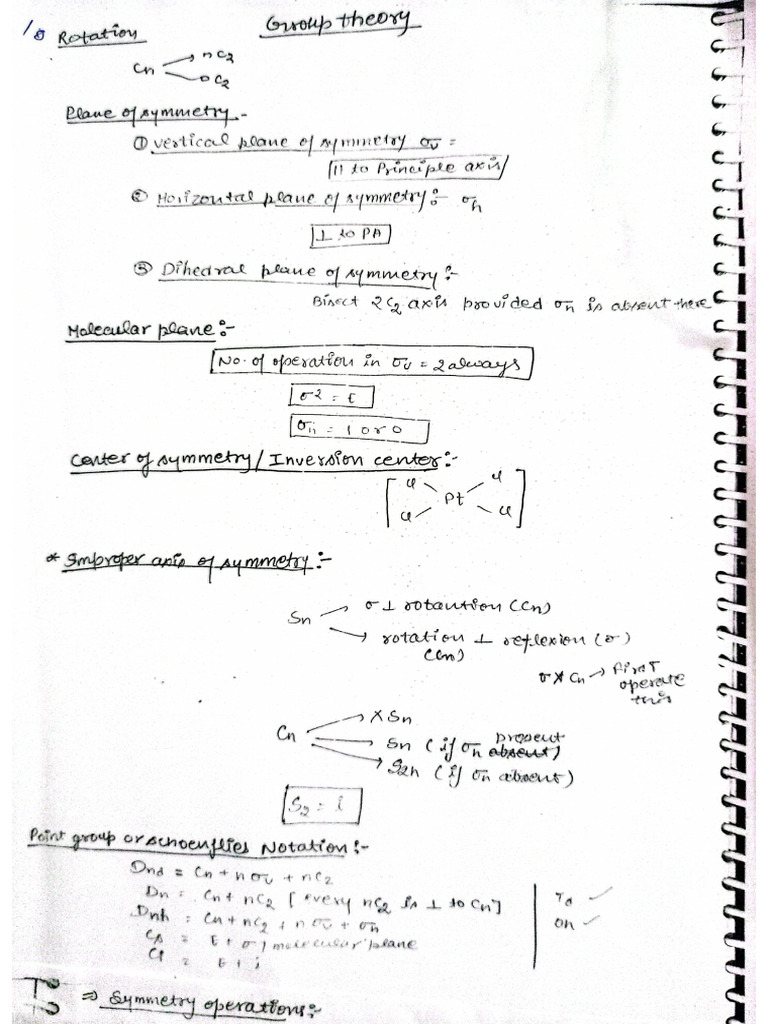 Group Theory | PDF