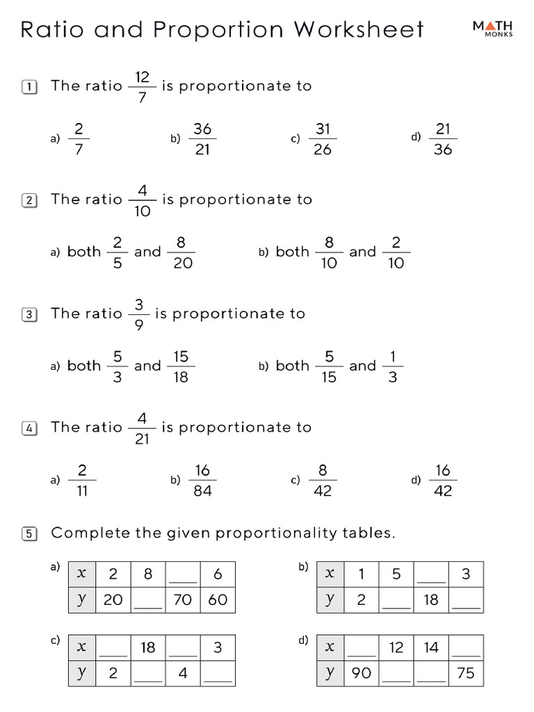 Ratio Pdf
