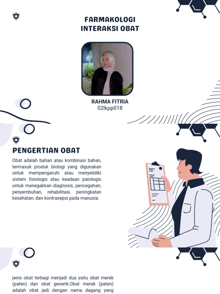 Farmakologi Interaksi Obat Pt.3 Rahma Fitria | PDF | Pengembangan Diri