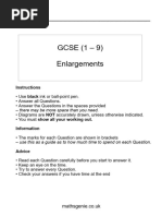 Math Enlargement Practice | PDF | Shape | Area
