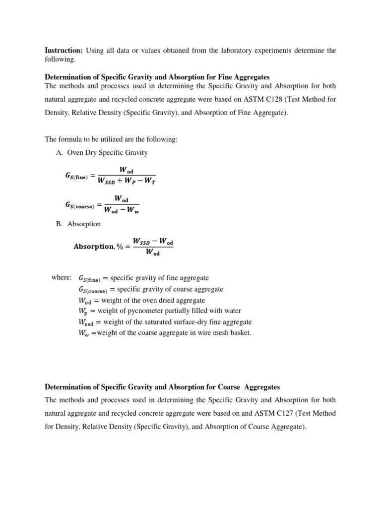 Additional Design Formulas (1) | PDF | Construction Aggregate | Density