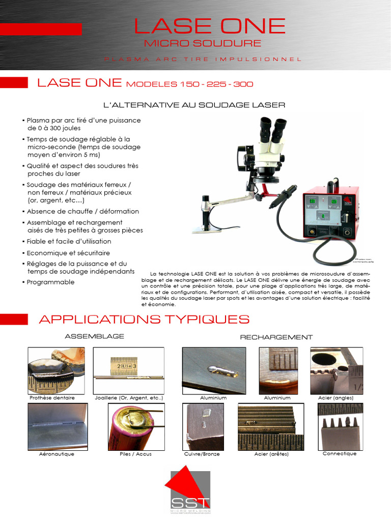 SST Lase1 Fiche Technique | PDF