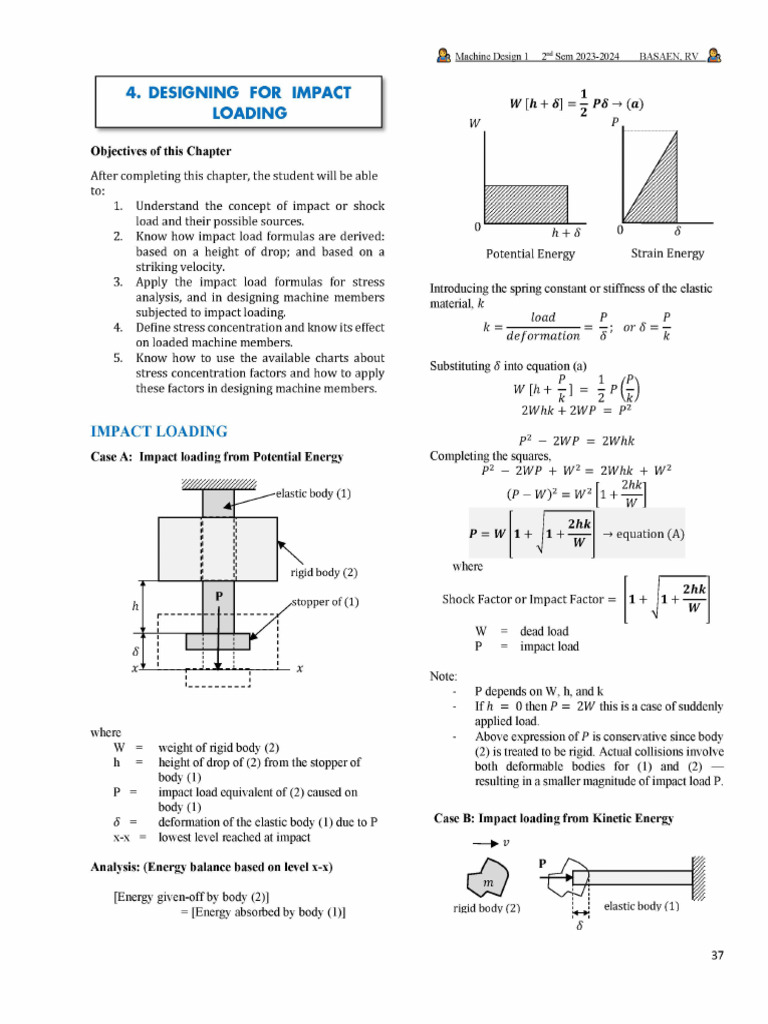 MD1 04 Impact Loading Feb2024 NS | PDF