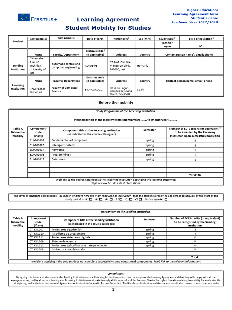 LA E LA-CORU01 CTI Anul2 | PDF | Academic Degree