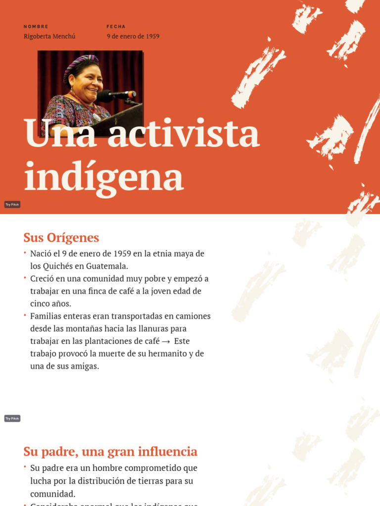 Rigoberta Menchu | PDF | Ciencias sociales