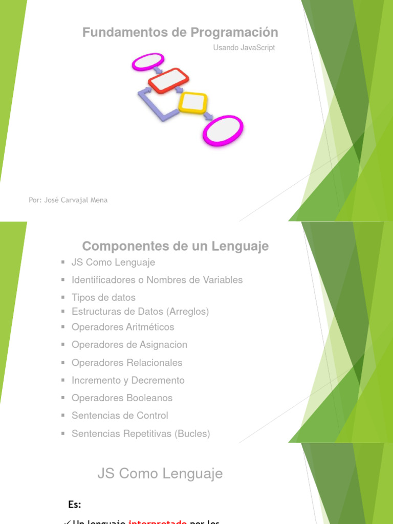 Fundamentos de Programacion | PDF | Lenguaje de programación | Tipo de ...