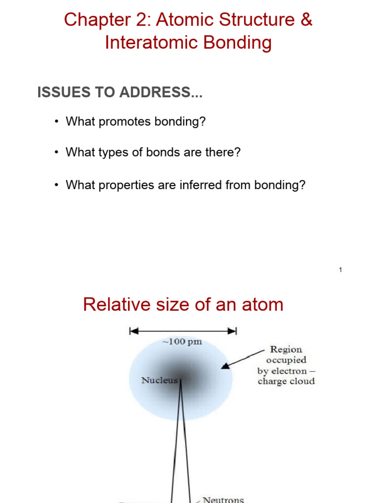CH 02 | PDF | Intermolecular Force | Ionic Bonding