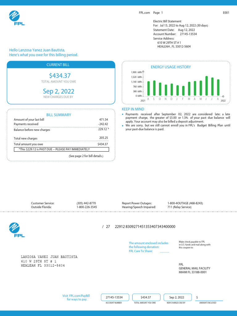 Bill Florida Orignal | PDF