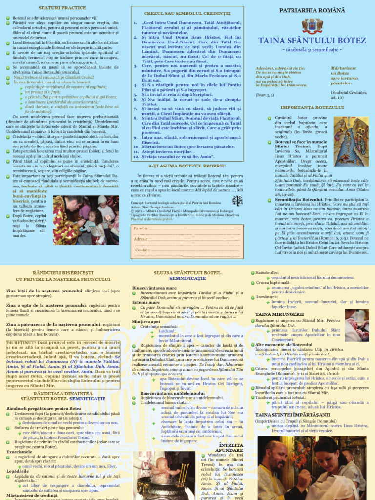 Pliant Botez M1 | PDF