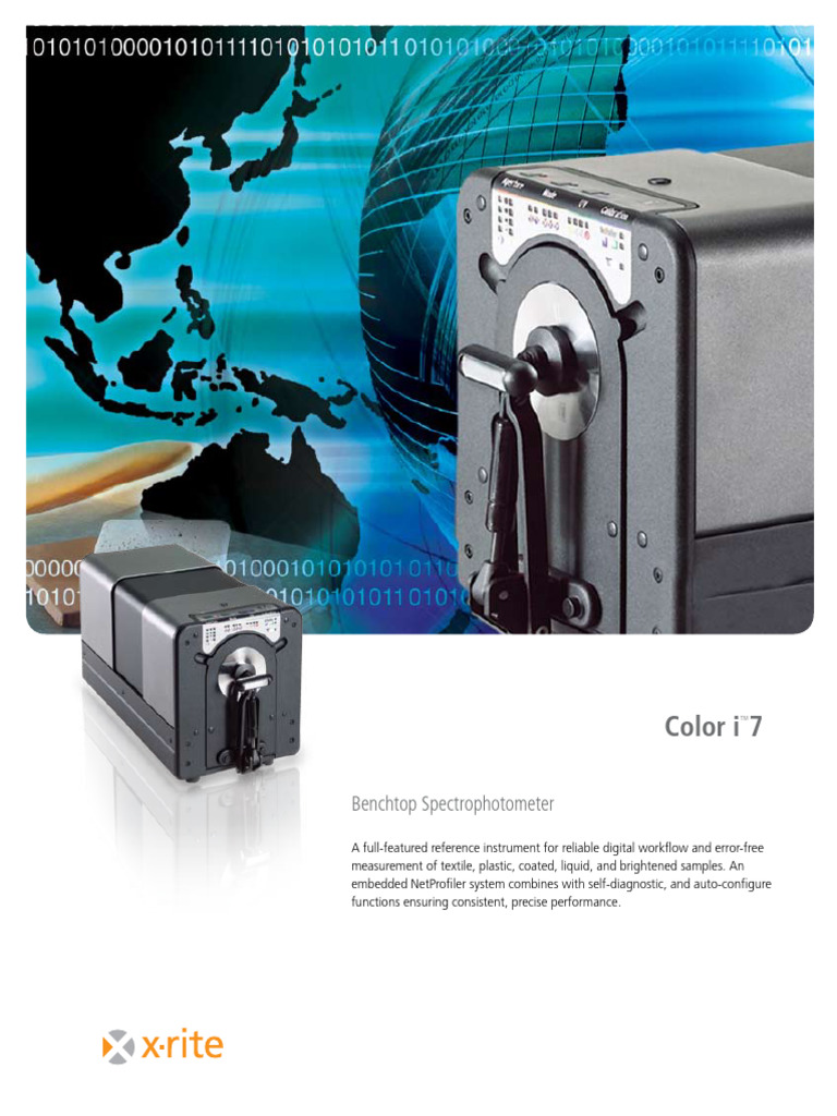 Color I7 en | PDF | Ultraviolet | Measurement