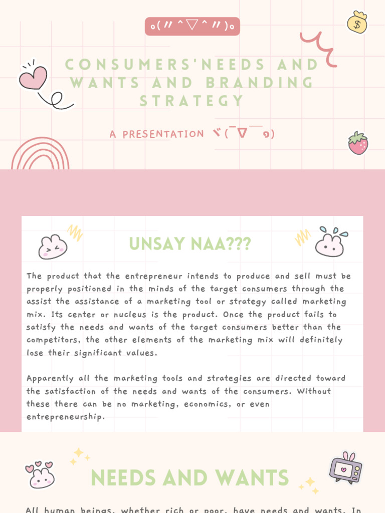 Consumer Needs, Wants, and Branding Strategy | PDF | Brand | Marketing