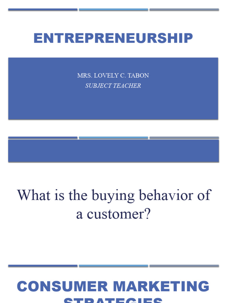 Consumer Buying Behavior | Download Free PDF | Behavior | Survey Methodology