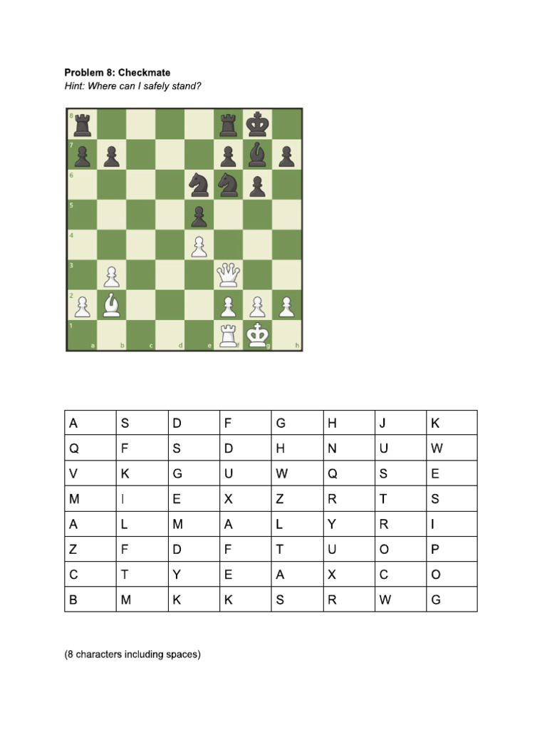 Checkmate | PDF