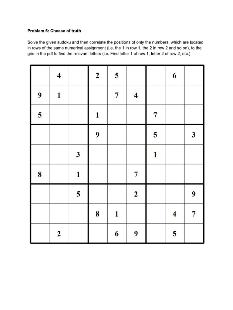 Cheese of Truth | PDF