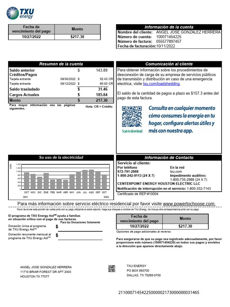 Bill Houston Texas | PDF | Energia electrica | Economía energética