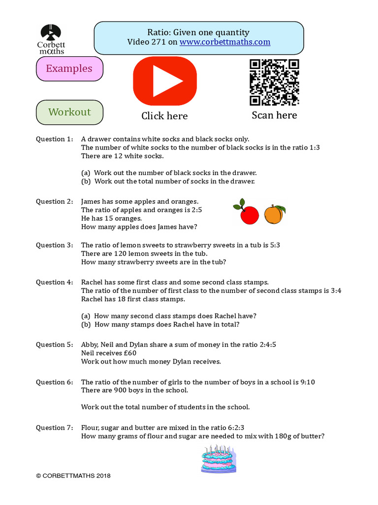 Finding An Unknown Value With Solutions | PDF | Ratio | Food Ingredients