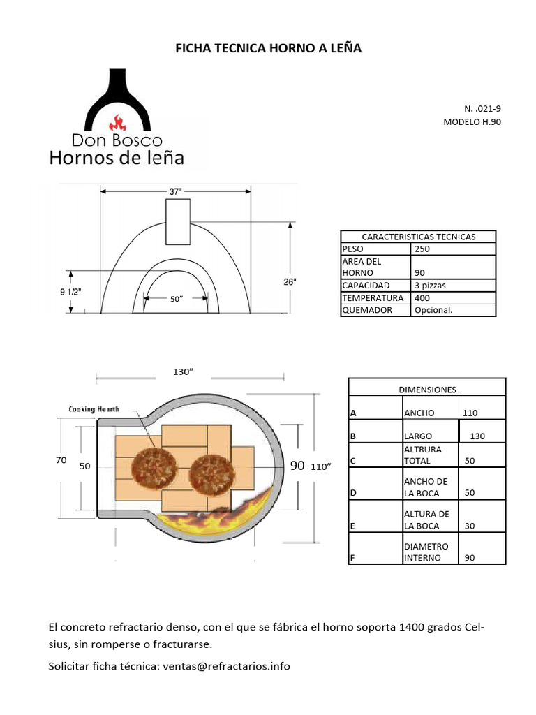 Ficha Tecnica Mod 90 | PDF