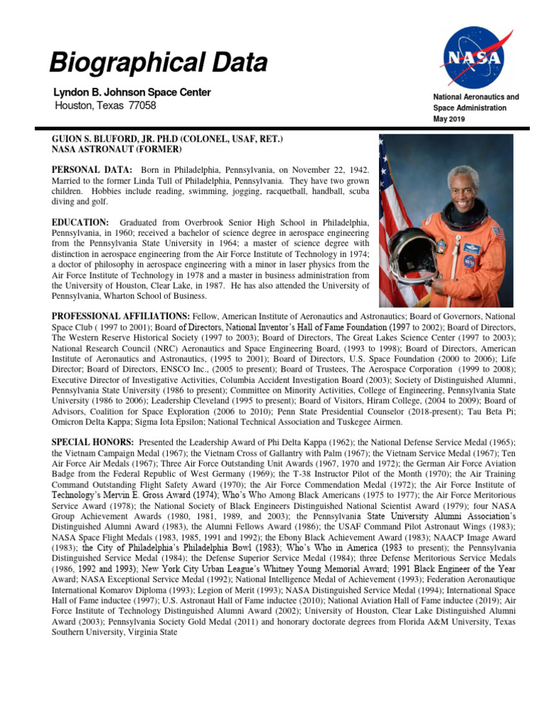 Bluford Guion | PDF