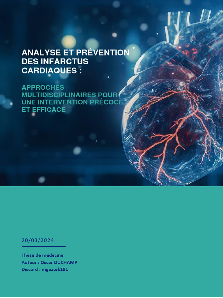 Analyse des infarctus cardiaques en santé militaire | PDF | Infarctus ...