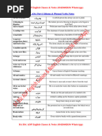 Notes Punjab University Lahore B.A English Explanation of Poems | PDF ...