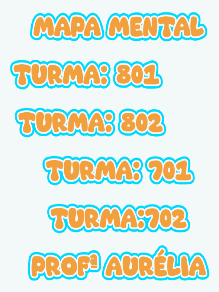 Mapa Mental Turma 801 05 03 2024 | PDF