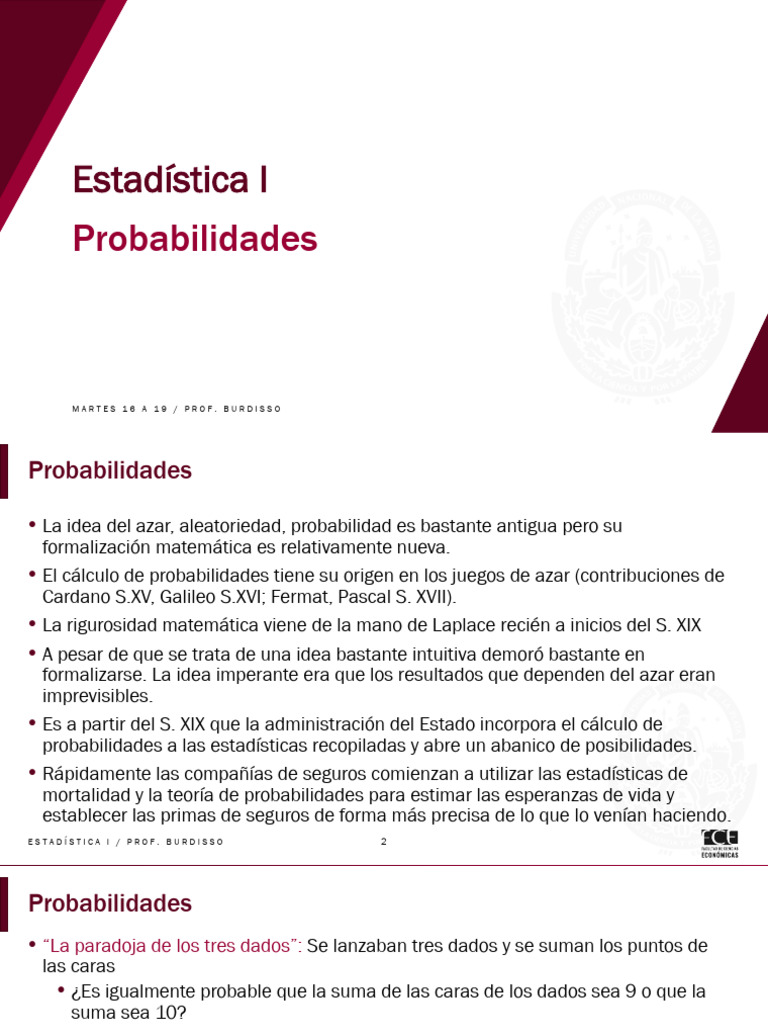 Probabilidades 2023 | PDF