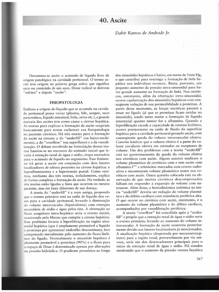 Ascite | PDF