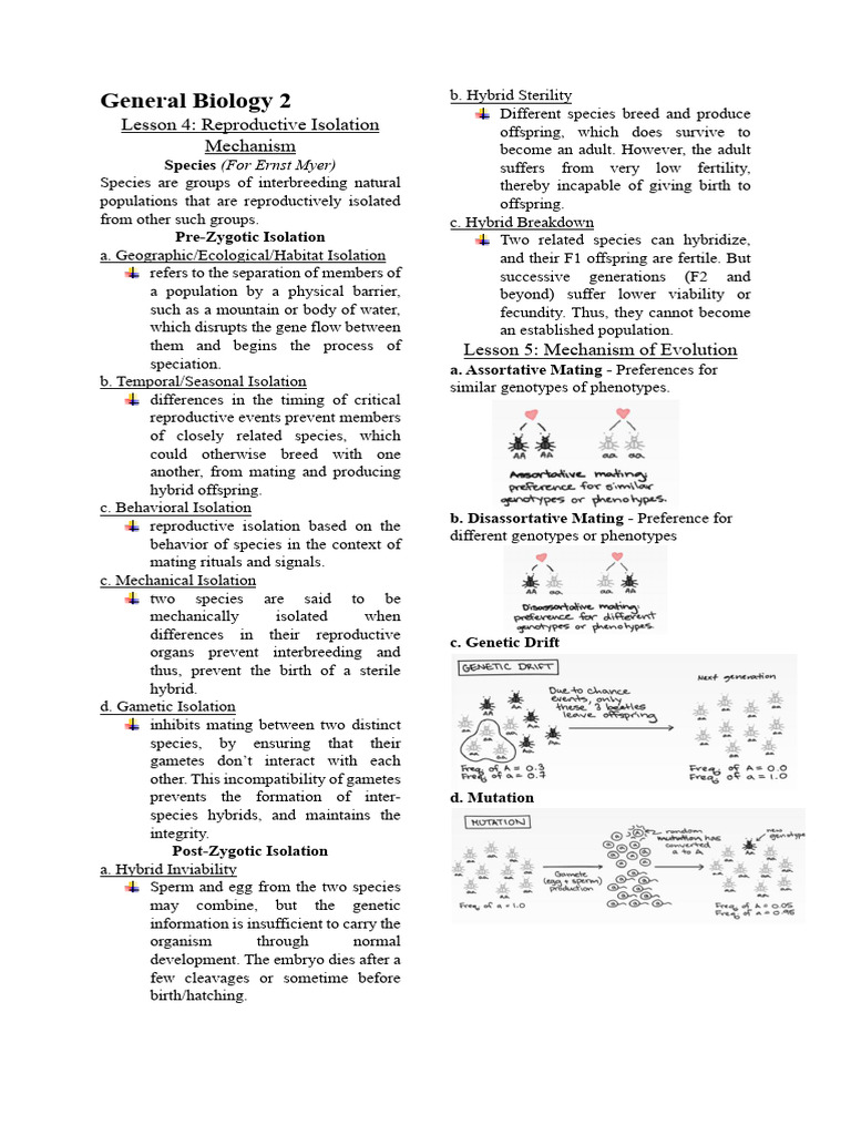 General Biology 2 - Midterm | Download Free PDF | Evolution | Cell ... General Biology 2 - Midterm | Download Free PDF | Evolution | Cell ...
