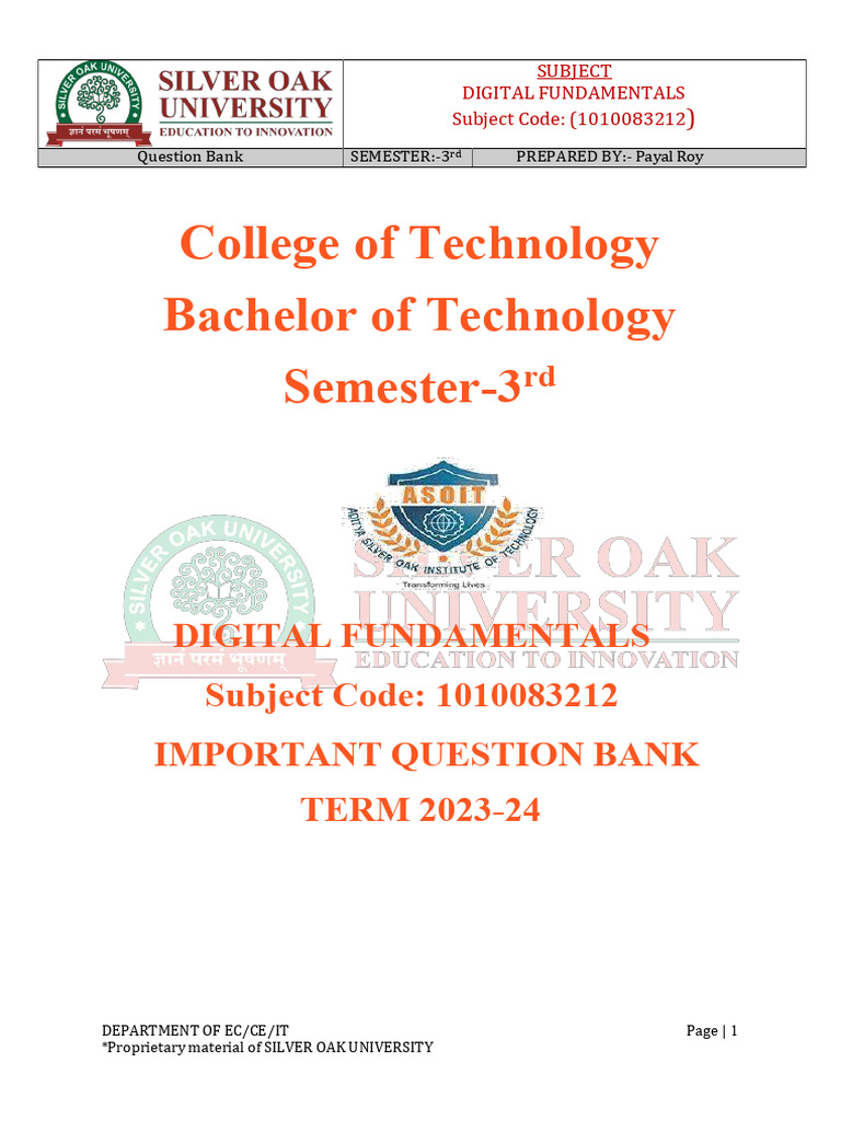 DF QB | Download Free PDF | Computer Memory | Random Access Memory