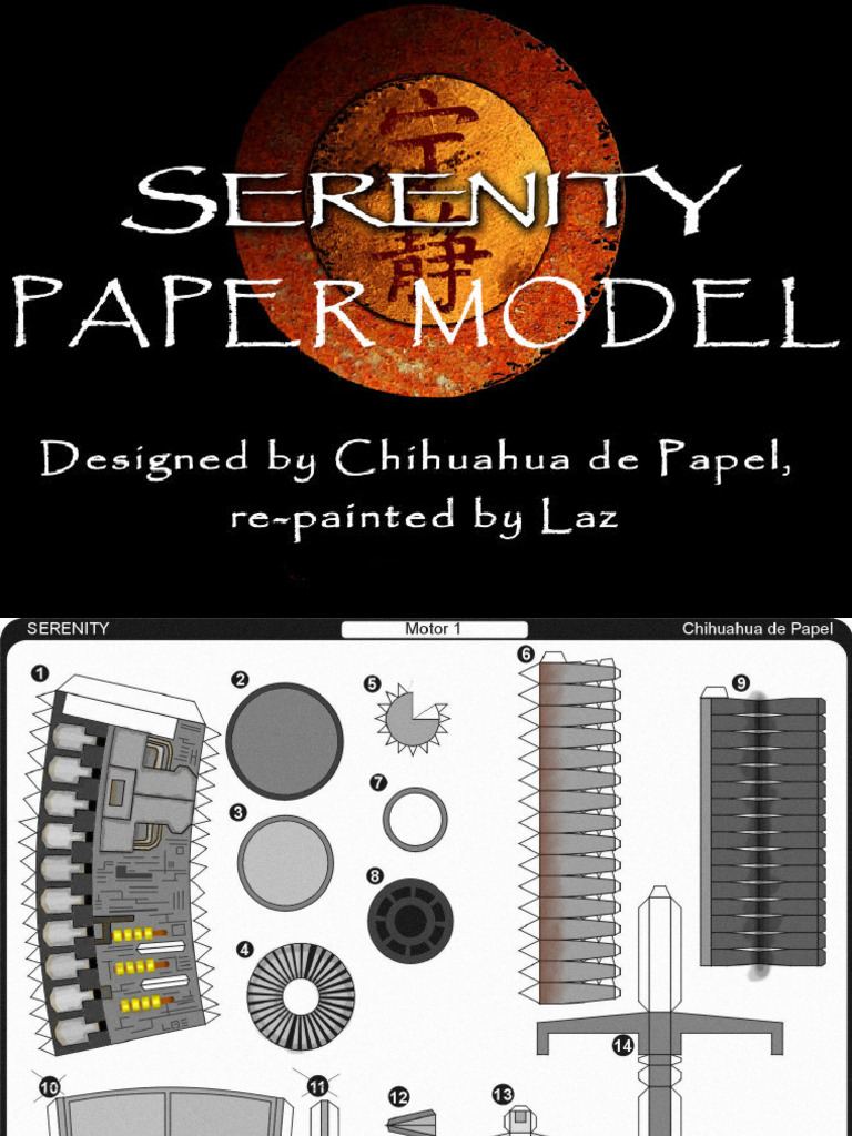 00 SerenityPaperModel | PDF