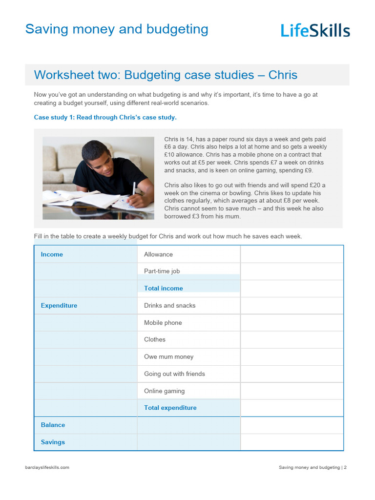 Saving Money and Budgeting | PDF | Expense | Budget