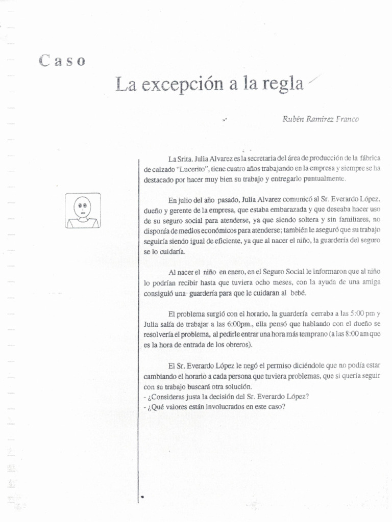 La Excepcion A La Regla | PDF