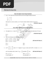 (Handwritten Solutions) JEE Mains JAN 2025 PYQs - Matrices & Determinant | PDF | Determinant ...