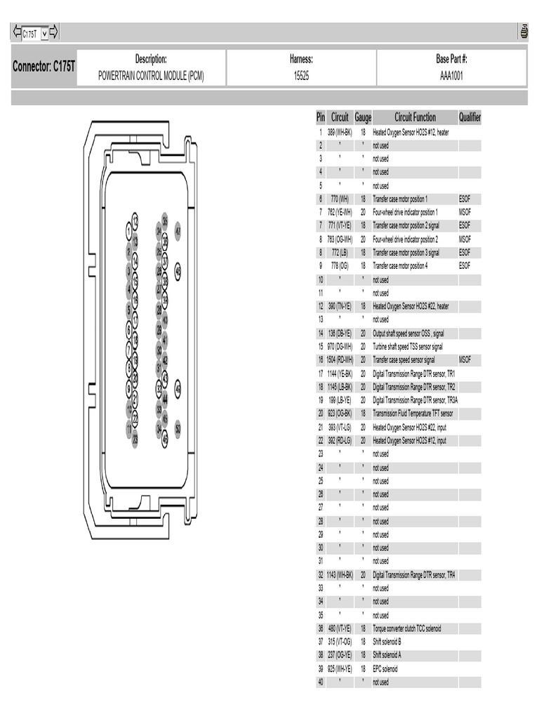 C175T | PDF | Sensor | Automotive Technologies