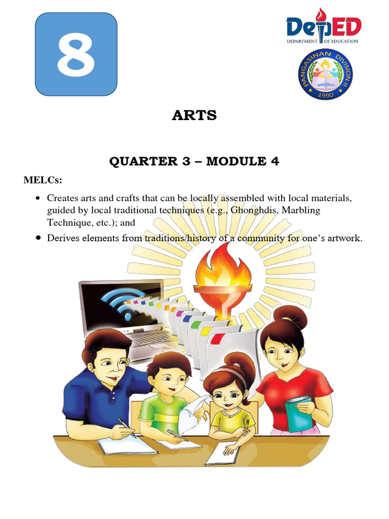 Secondary Arts 8 Q3 Week5-6 | PDF | Paint | Ink