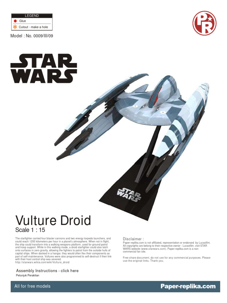 Volture Droid Paper model | PDF