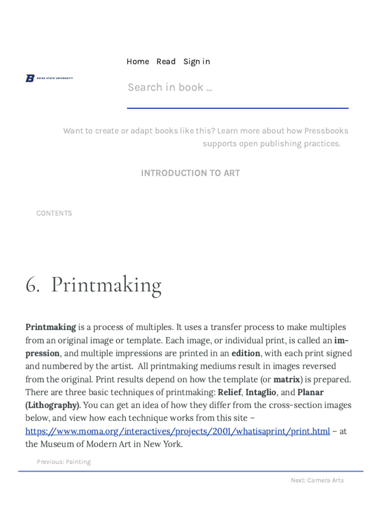 Printmaking - Introduction To Art | Download Free PDF | Printmaking ...