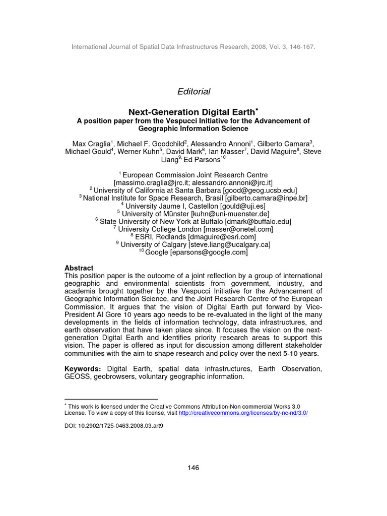 Digital Earth | PDF | Geographic Information System | Wireless Sensor Network