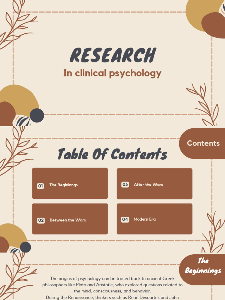 Clinical Psy | PDF | Science & Mathematics
