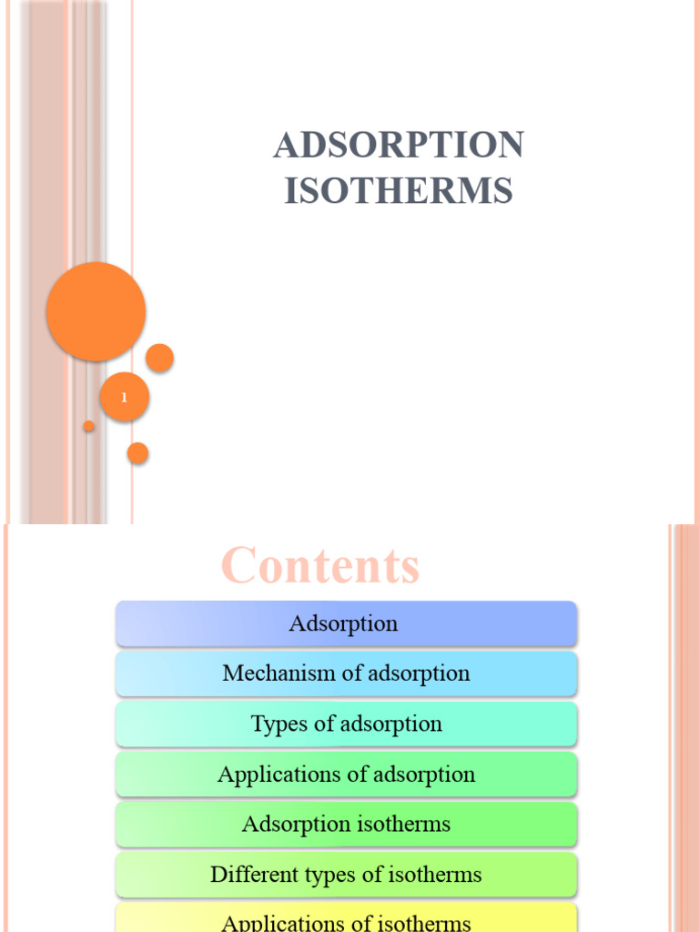 1205 Adsorptionisotherm | PDF | Adsorption | Gases